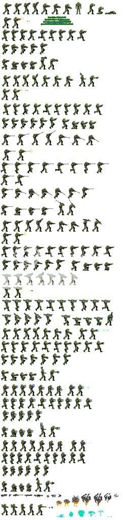 Master Chief Sprite Sheet Photo by GenesisZeroGX | Photobucket